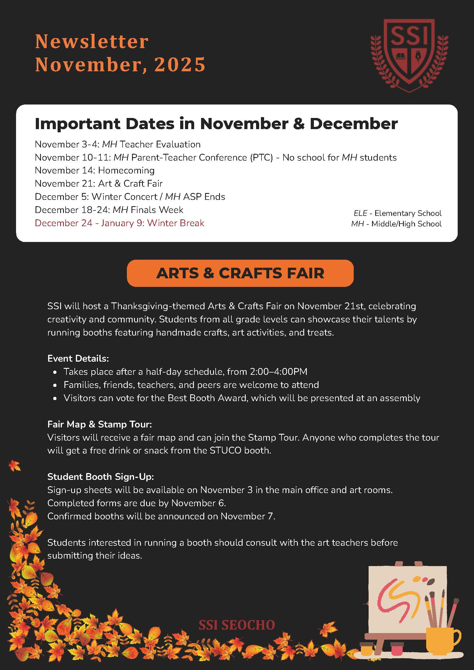 November 2025 Newsletter